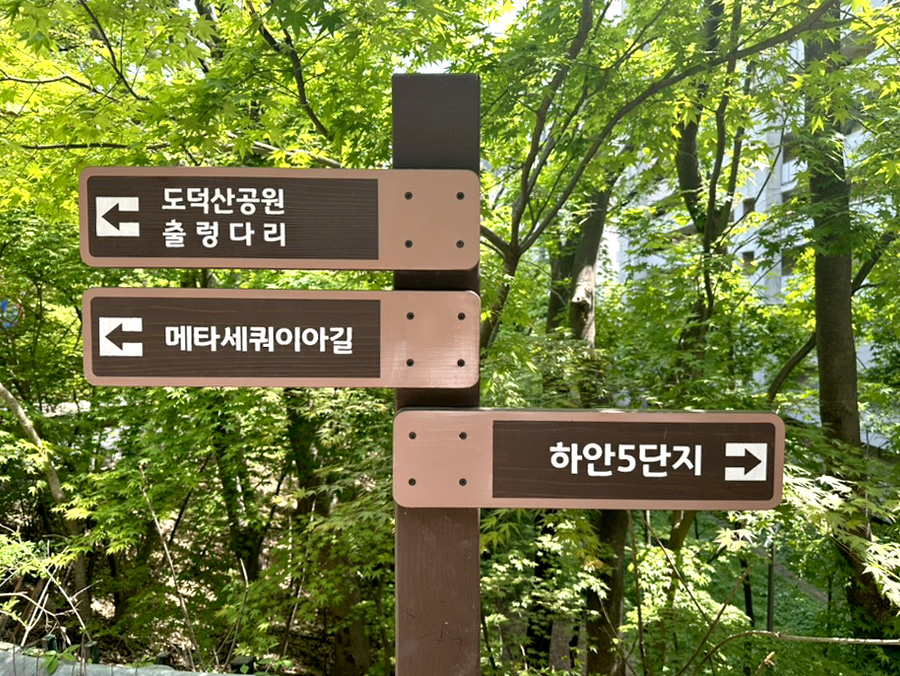 함께 걷고, 함께 웃는 길. 하안5단지 가로숲길 쉼터 조성